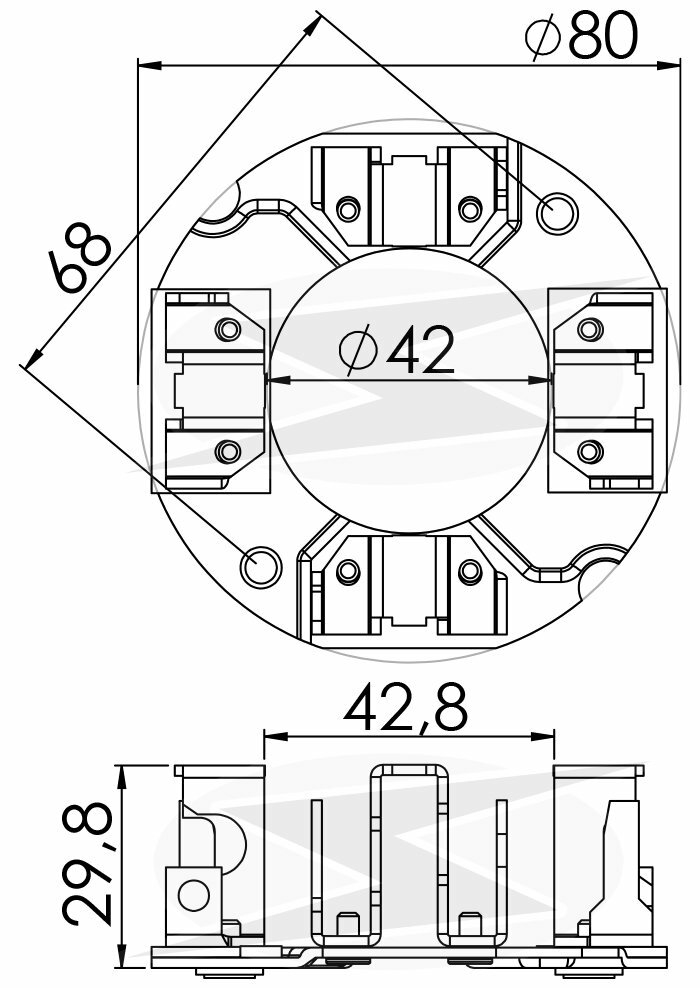 A133 PORTA ESCOVA DELCO 28MT 12V