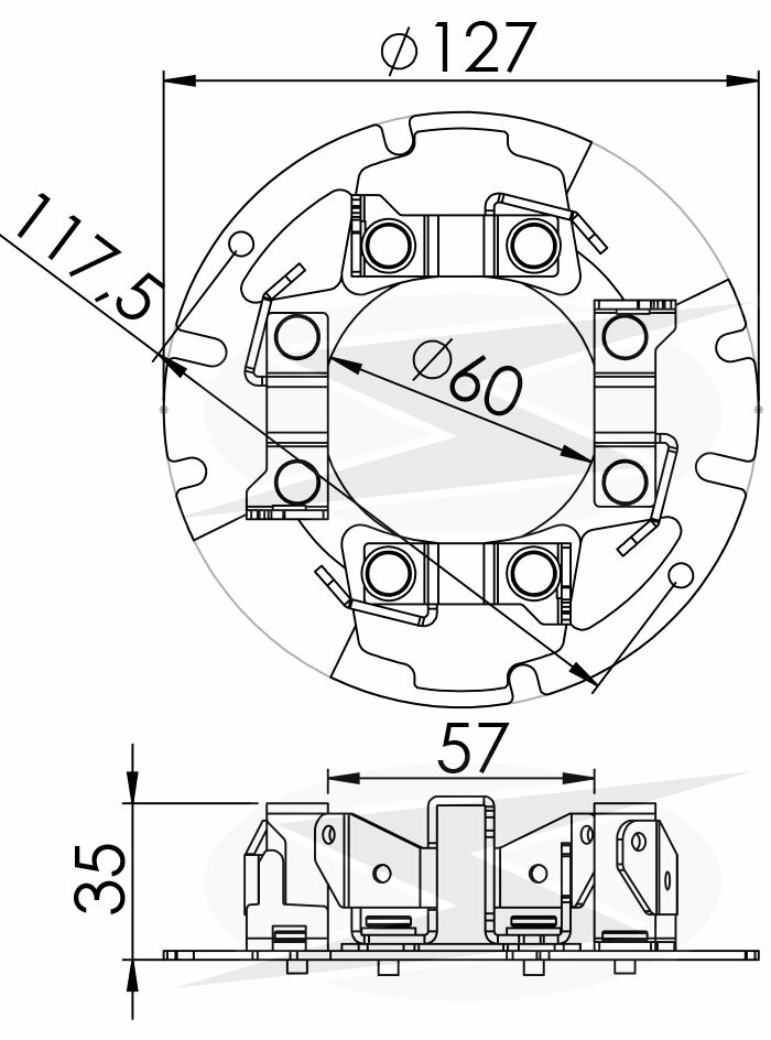 A184 PORTA ESCOVA DELCO 37MT/41MT 12V