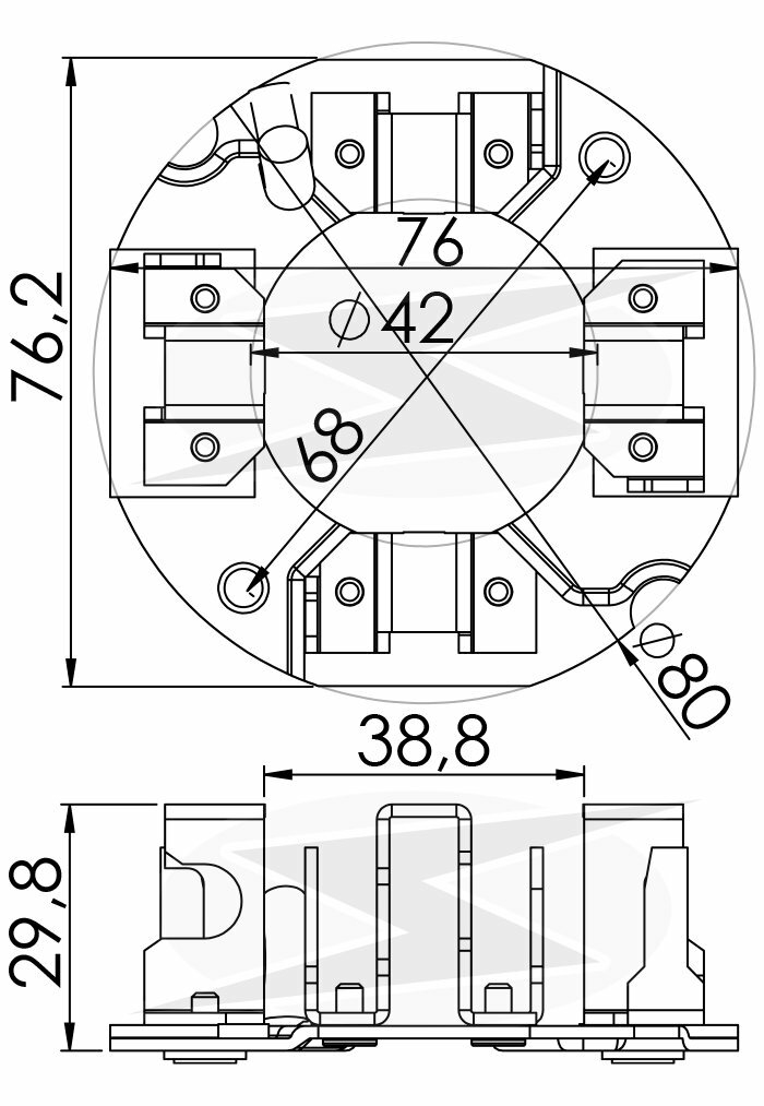 A191 PORTA ESCOVA DELCO 29MT 12V