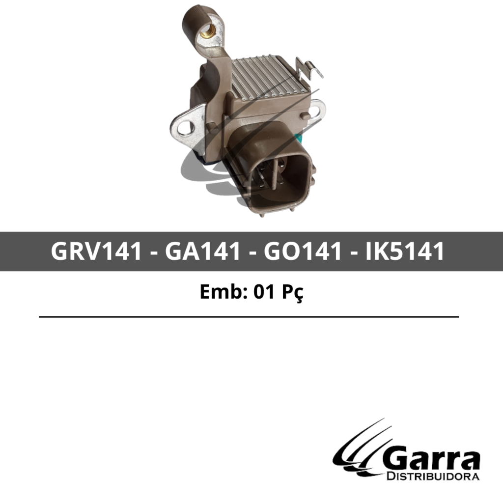 GRV141 REGULADOR DE VOLTAGEM DENSO TOYOTA HILUX