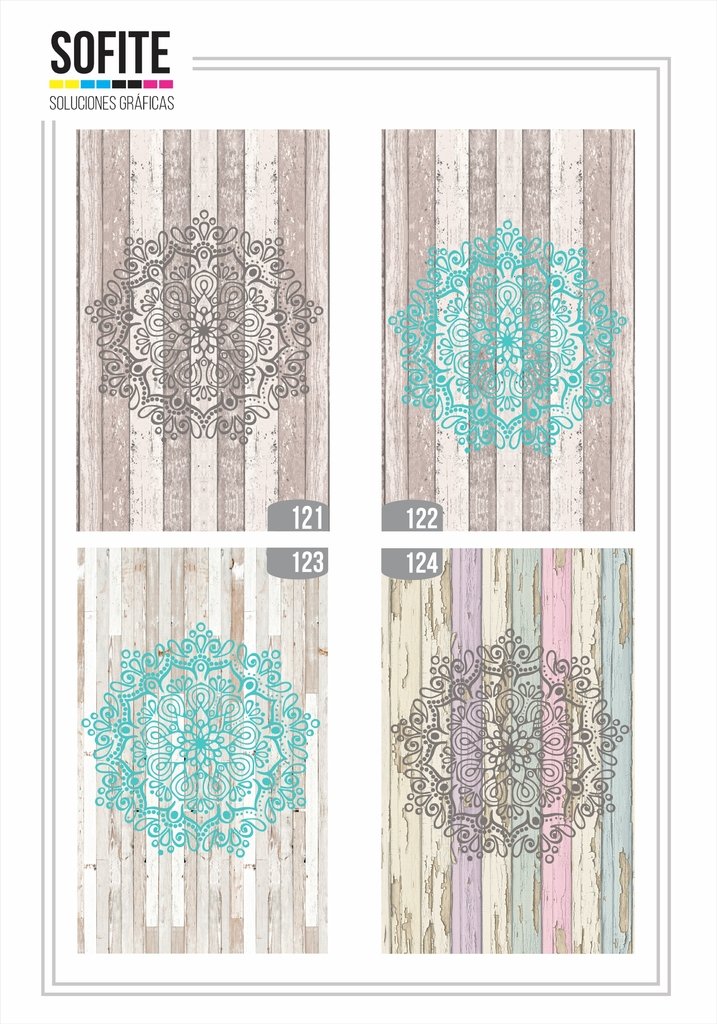 Vinilo simil madera 0.50 x 1mts