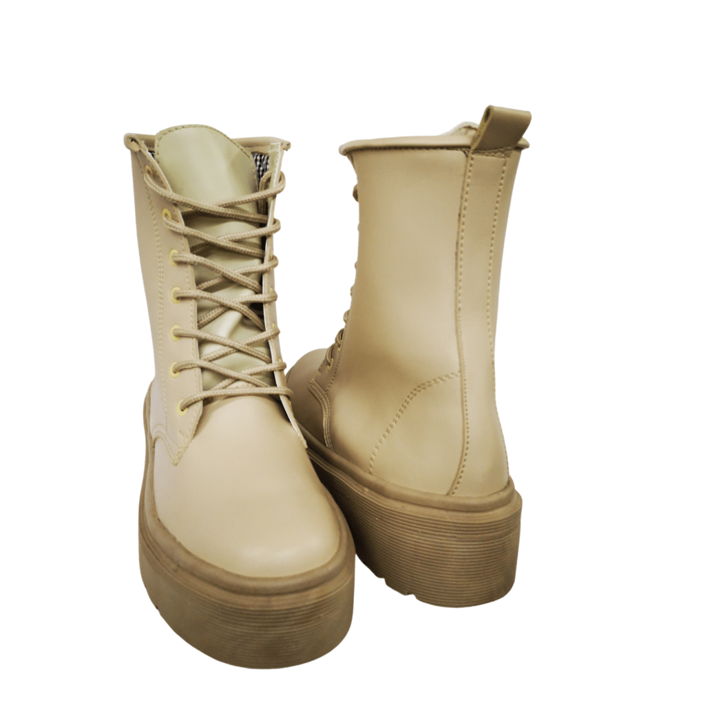 Botines beige | Botas basicas color beige envìo gratis