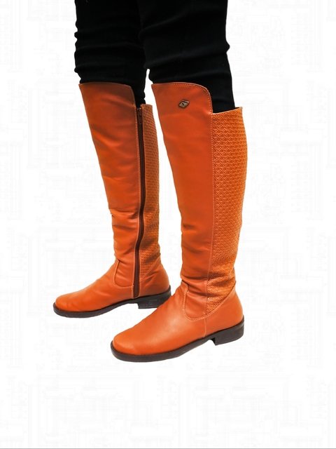 Moda | Botas planas para mujer en color miel