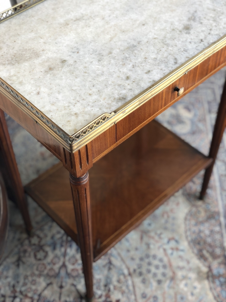 Mesa lateral Louis XVI - Art Rarus Antiquário