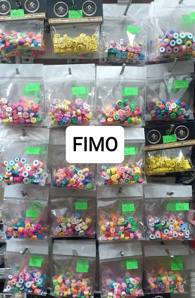 Fimo Surtido x 40 piezas - Marinas Bijouterie