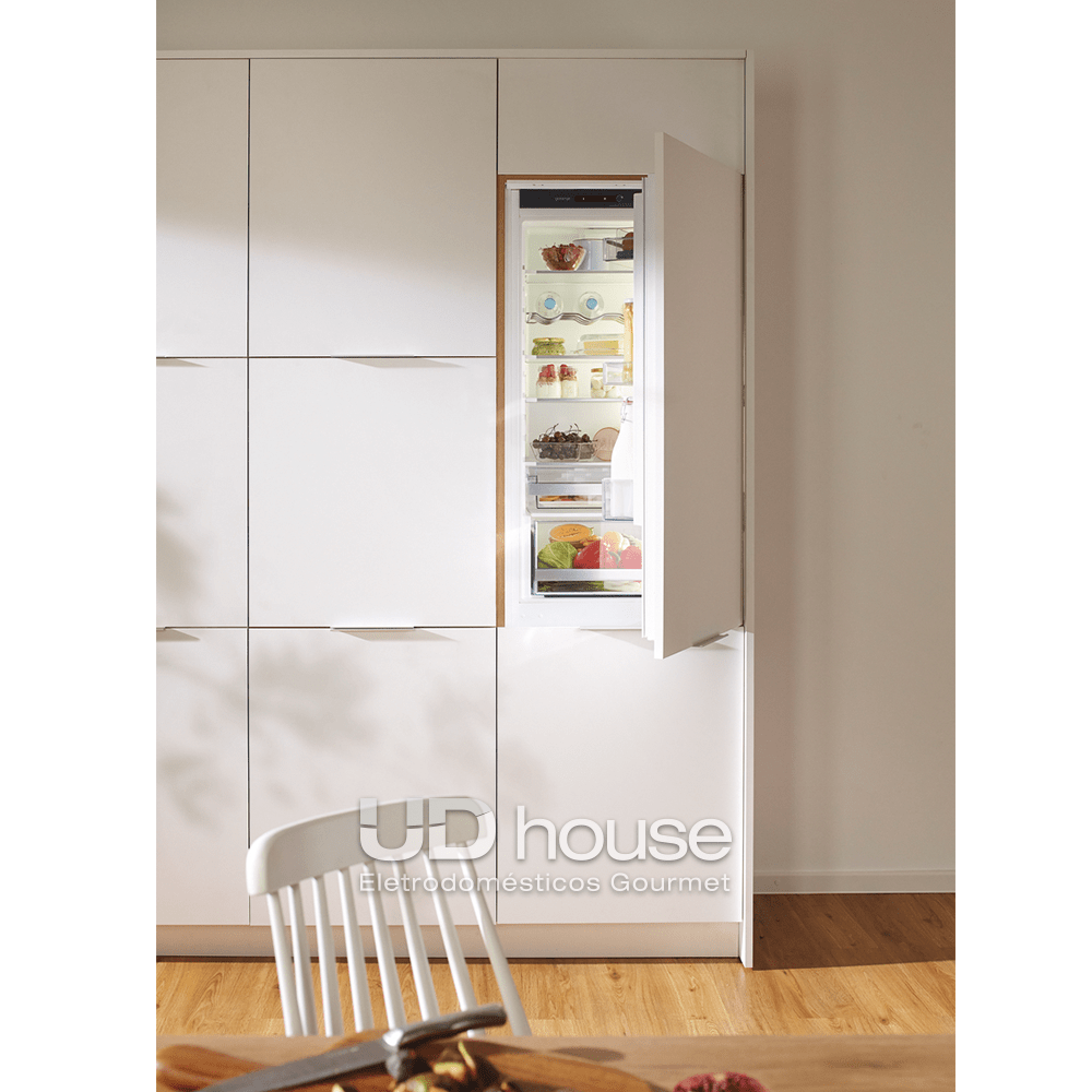 refrigerador de embutir com portas para revestir - bottom freezer ...