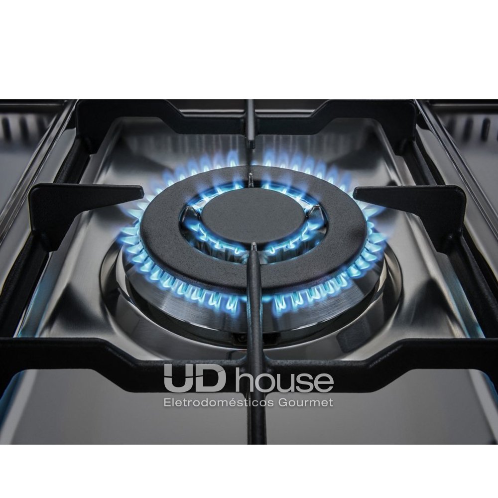 fogão new maxima 4q - forno elétrico 72l - inox - 60 cm - 220v lofra