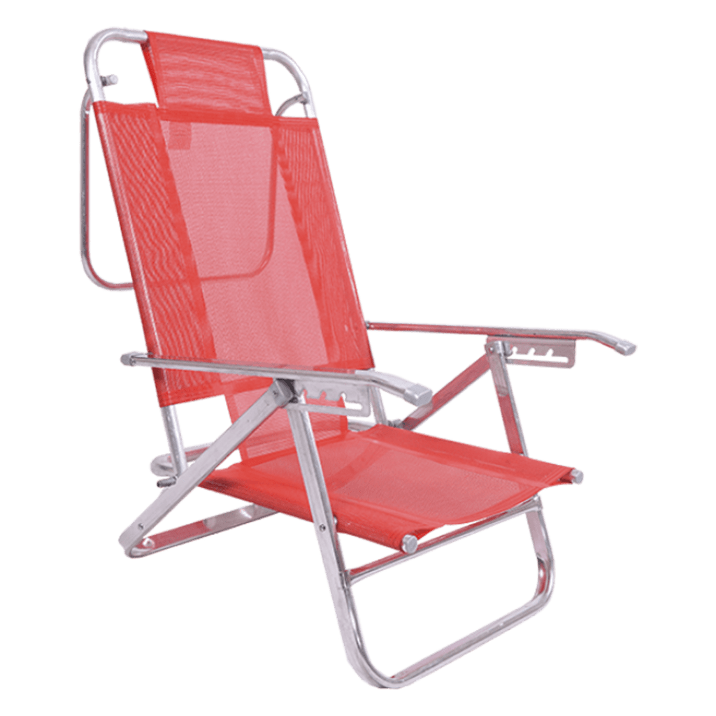 Reposera Descansar Playera 5 Posiciones Aluminio B/1