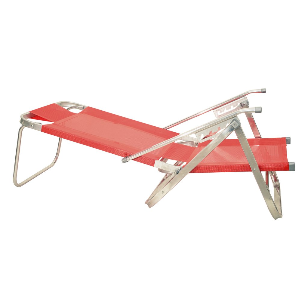 Reposera Descansar Playera 5 Posiciones Aluminio B/1