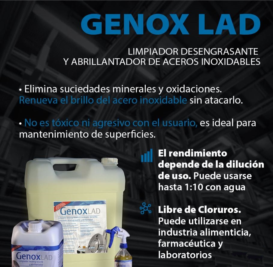GENOX LAD BIDON X 5 LTS TRYTECH - Comprar en soldaduras