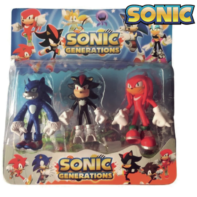 PERSONAJES SONIC X3 - Comprar en Juegos LPR