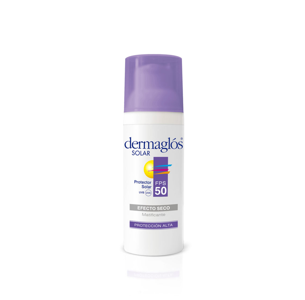 DERMAGLÓS PROTECTOR SOLAR FACIAL F50 EFECTO SECO x 50gr