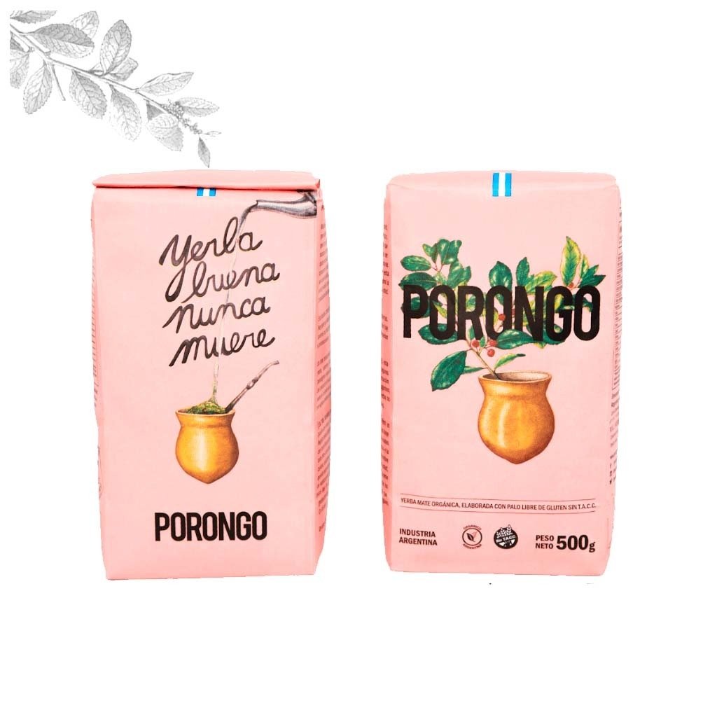 Yerba Mate orgánica "Porongo" x 500 Grs