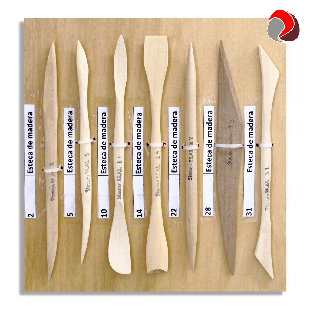 Estécas de Madera Stassen - Arcillas del Sur