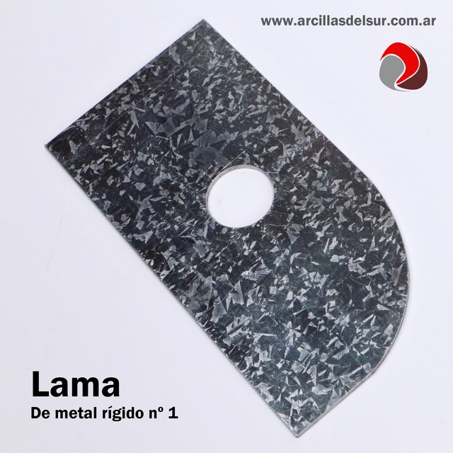 Lama Metal Rígido nº 1 - Comprar en Arcillas del Sur
