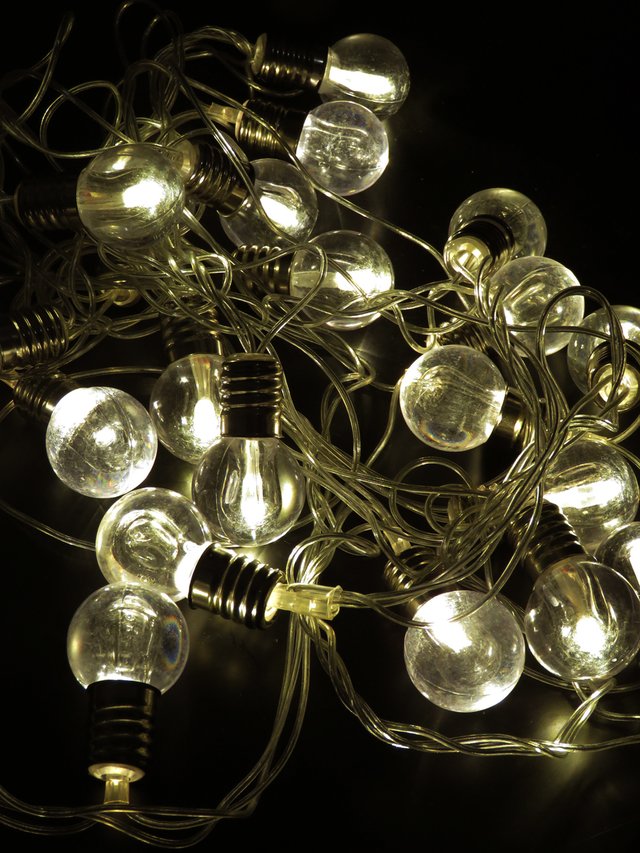 20 FOQUITOS LED 220V (Cod: PB) - Solo Luces de Navidad
