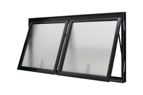 Janela maxim-ar de alumínio c/2 folhas horizontais - M2L - JAP PERFECTA MAX