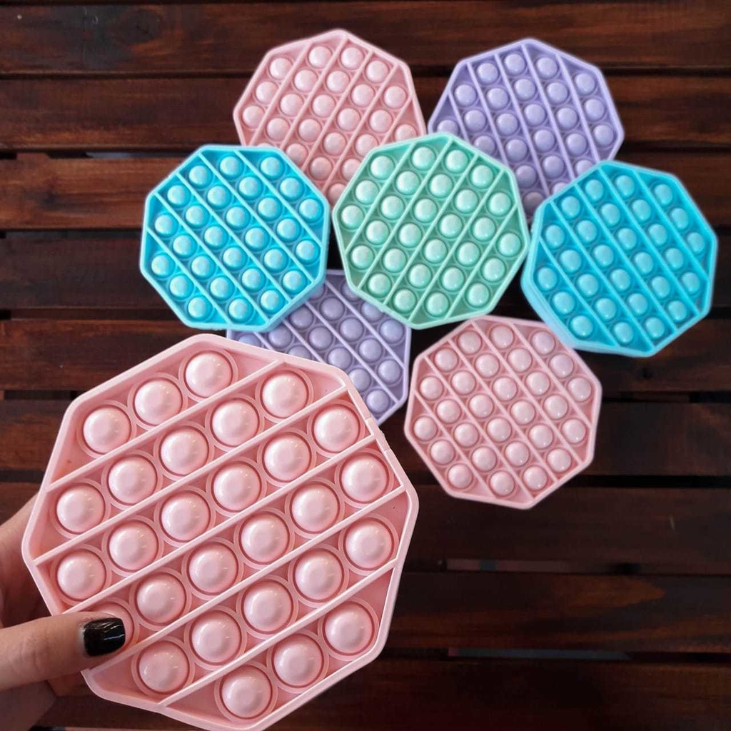 POP IT HEXAGONAL PASTEL - Comprar en KIME DECO