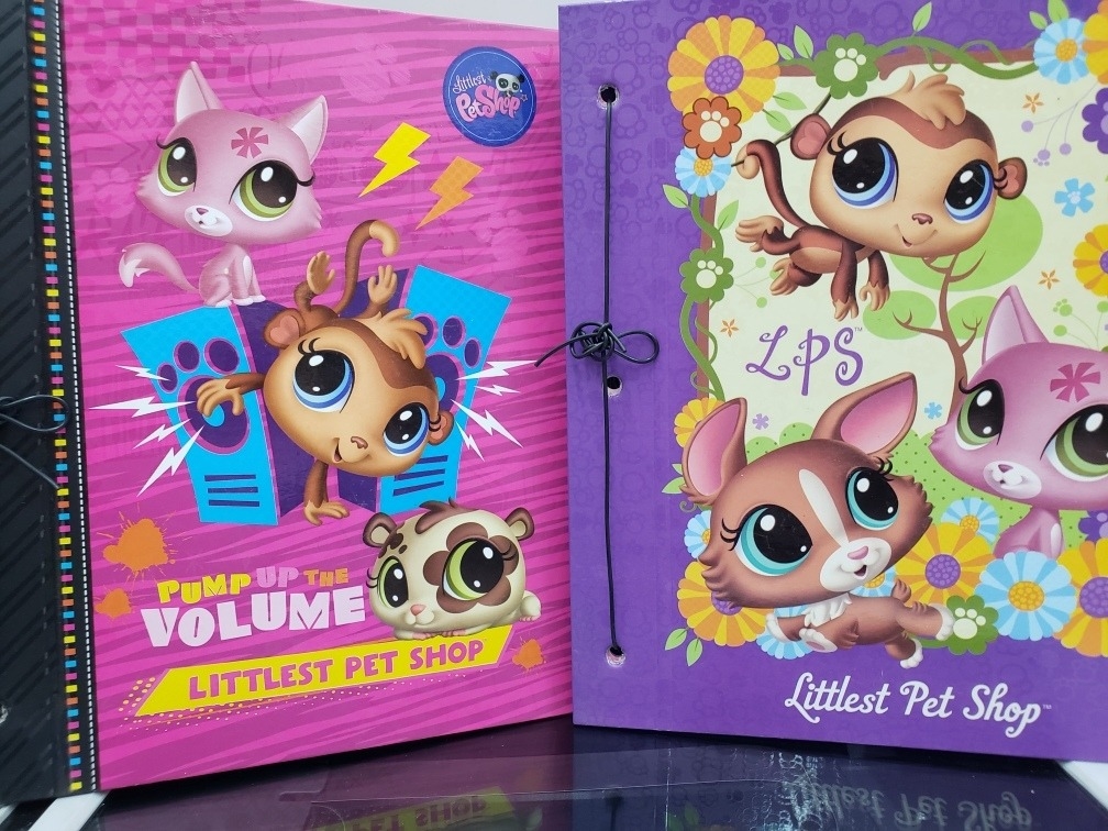 Carpeta Dos Tapas Número 3 Littlest Pet Shop Maco