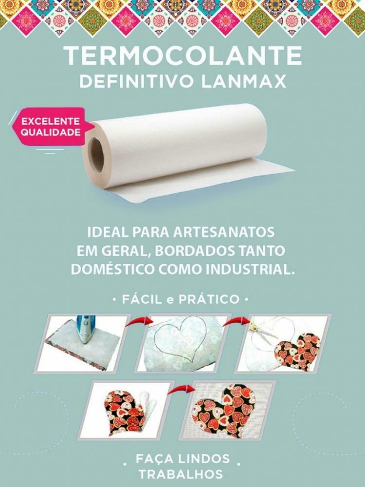 Papel Termocolante Nacional 100x50cm - Lanmax