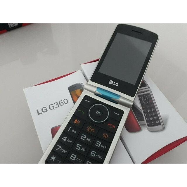 Celular LG G360 Flip Abre e Fecha Dual Sim Tela LCD