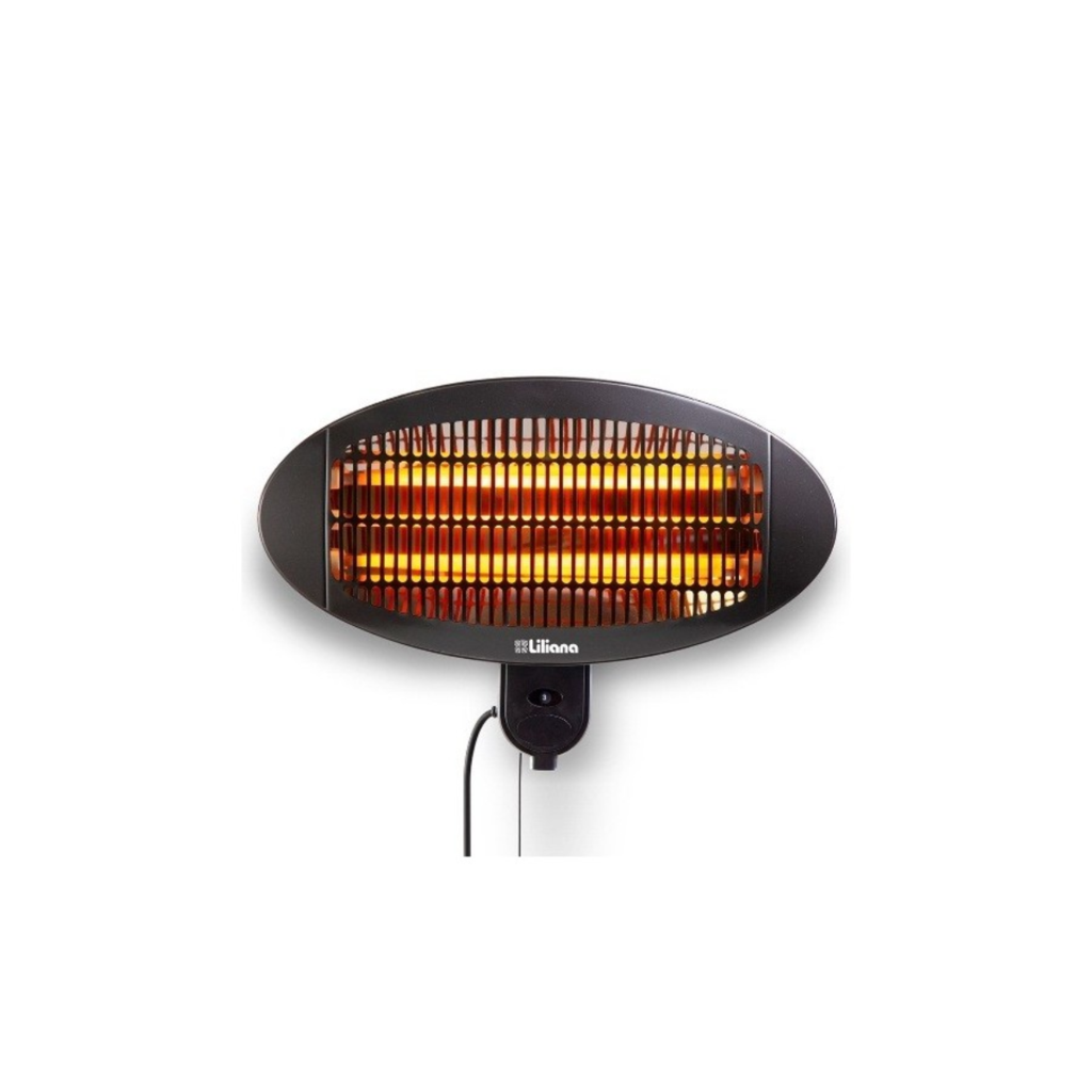 Calefactor infrarrojo con cuarzo Liliana CCIPIE2000 para exterior