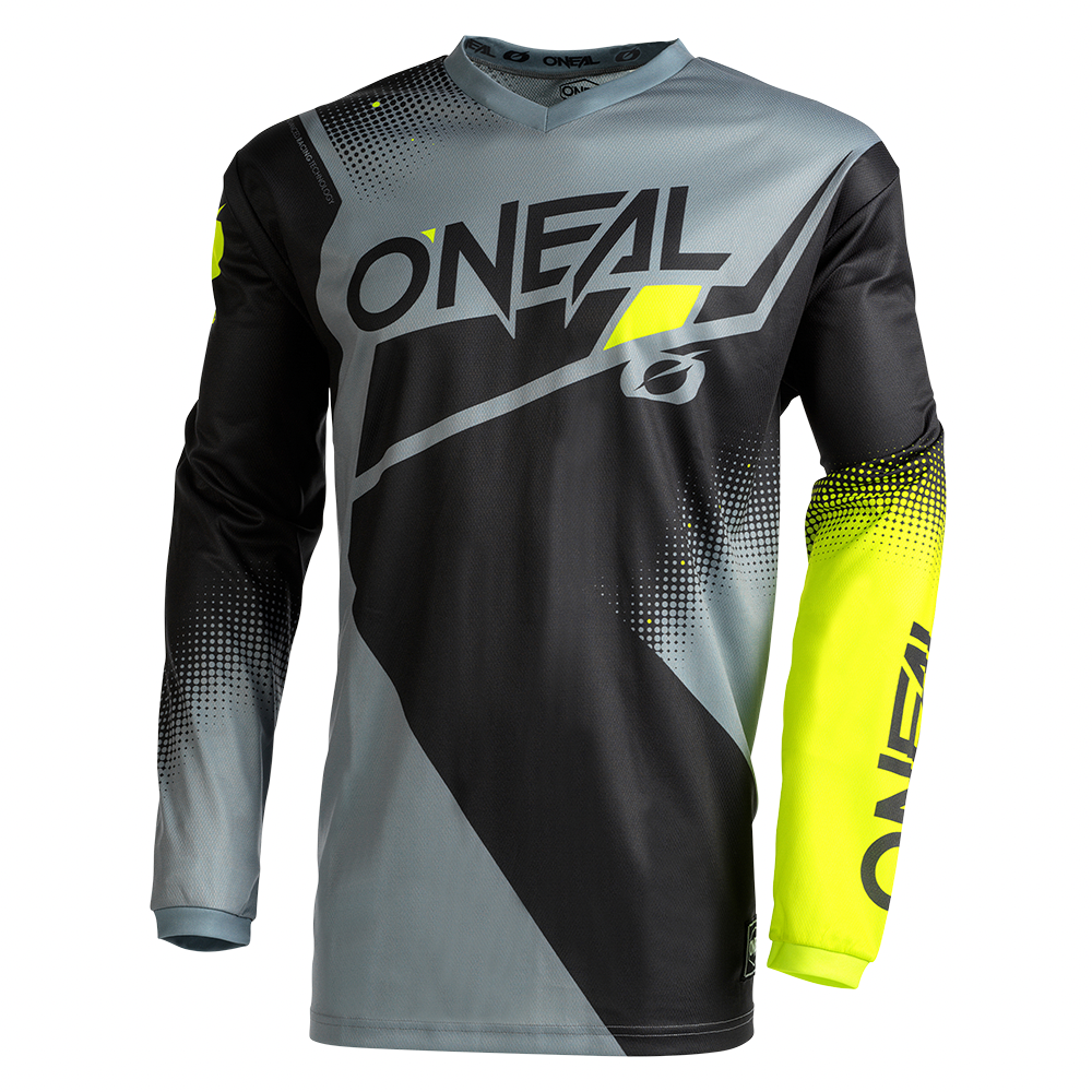 CONJUNTO ENDURO ONEAL RACEWEAR BLACK GRAY NEON YELLOW