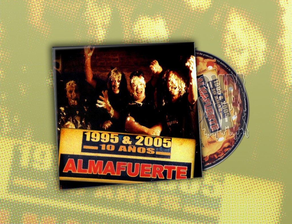 Almafuerte ‎– 10 Años CD Nuevo - Comprar en SUMWAX