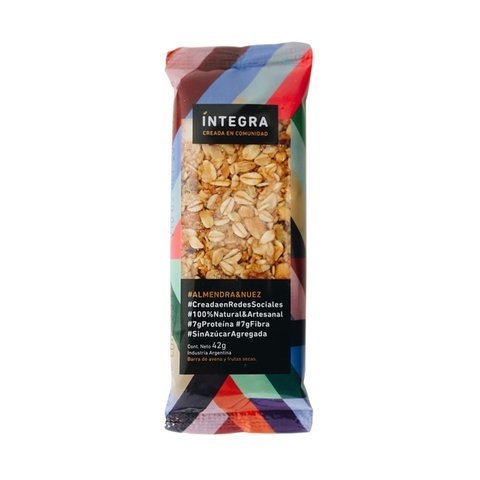 barrita integra almendra nuez - Almacén Natural