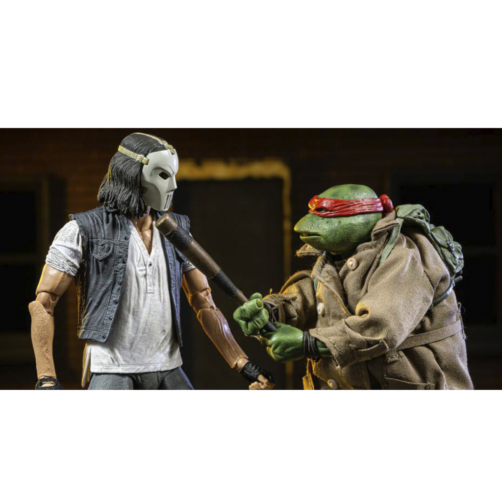 Casey Jones & Raphael 2-Pack 7"- TMNT (1990 Movie) - Neca
