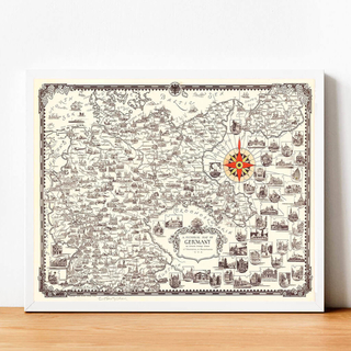 Mapa Pictorico Mercator 1931 - LAS CARTOGRAFAS