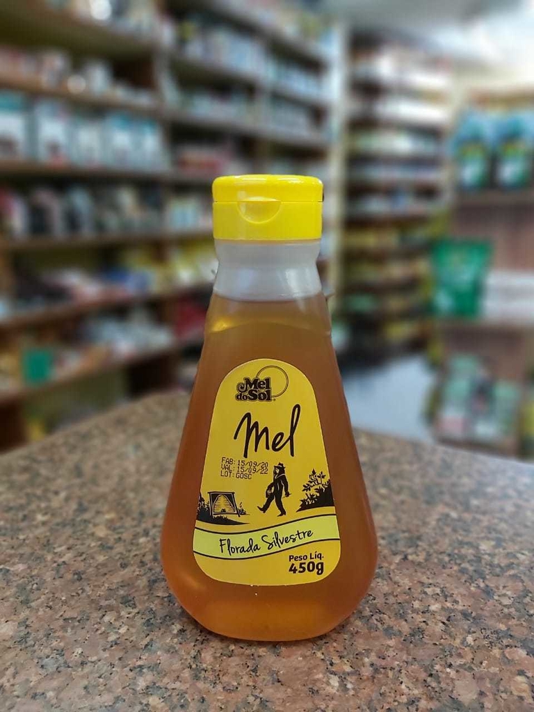 Mel Silvestre Mel Do Sol em Bisnaga de 450G