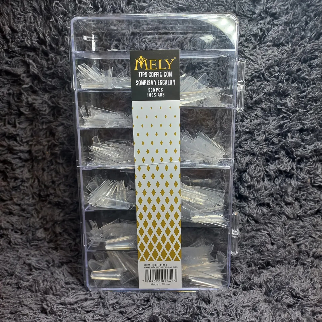 Tips Soft gel Mely x500 - Comprar en BLOOM Mayorista