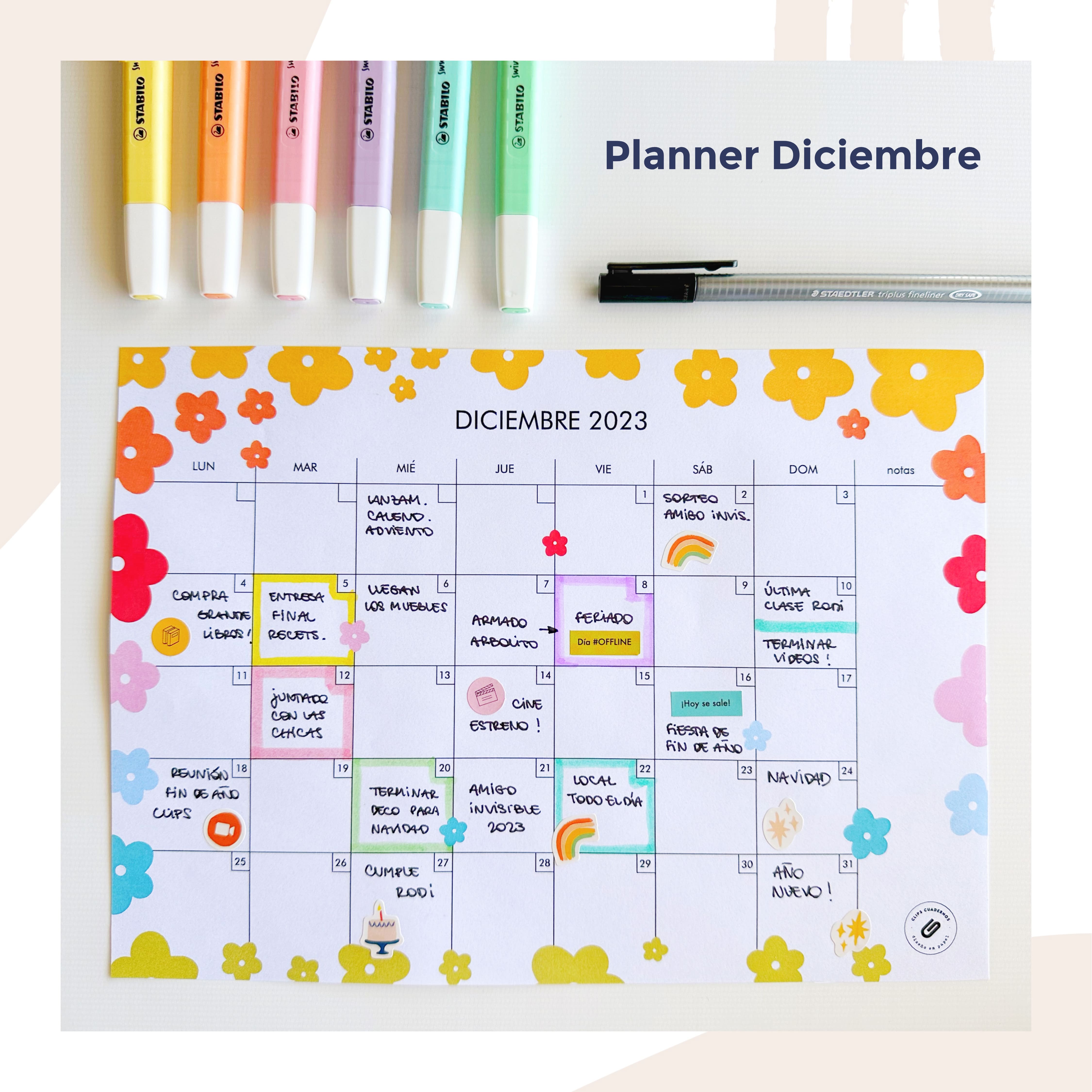 Tienda Online de Clips Cuadernos - Descargables