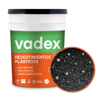 Revoque plástico texturado para pared exterior e interior