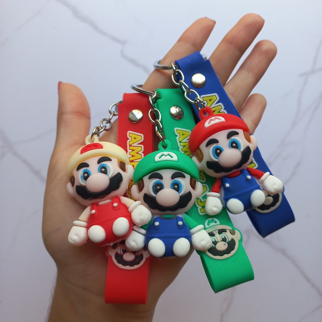 LLAVERO GOMA PREMIUM - MARIO BROSS