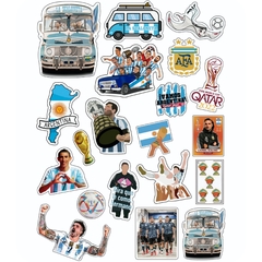 STICKERS WATERPROOF X20 - LA SCALONETA