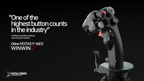 Orion Joystick F-16EX - WINWING - Disponível em Pre-Order
