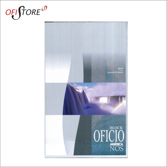 Block Engomado Oficio Liso America 80 hojas (2619)