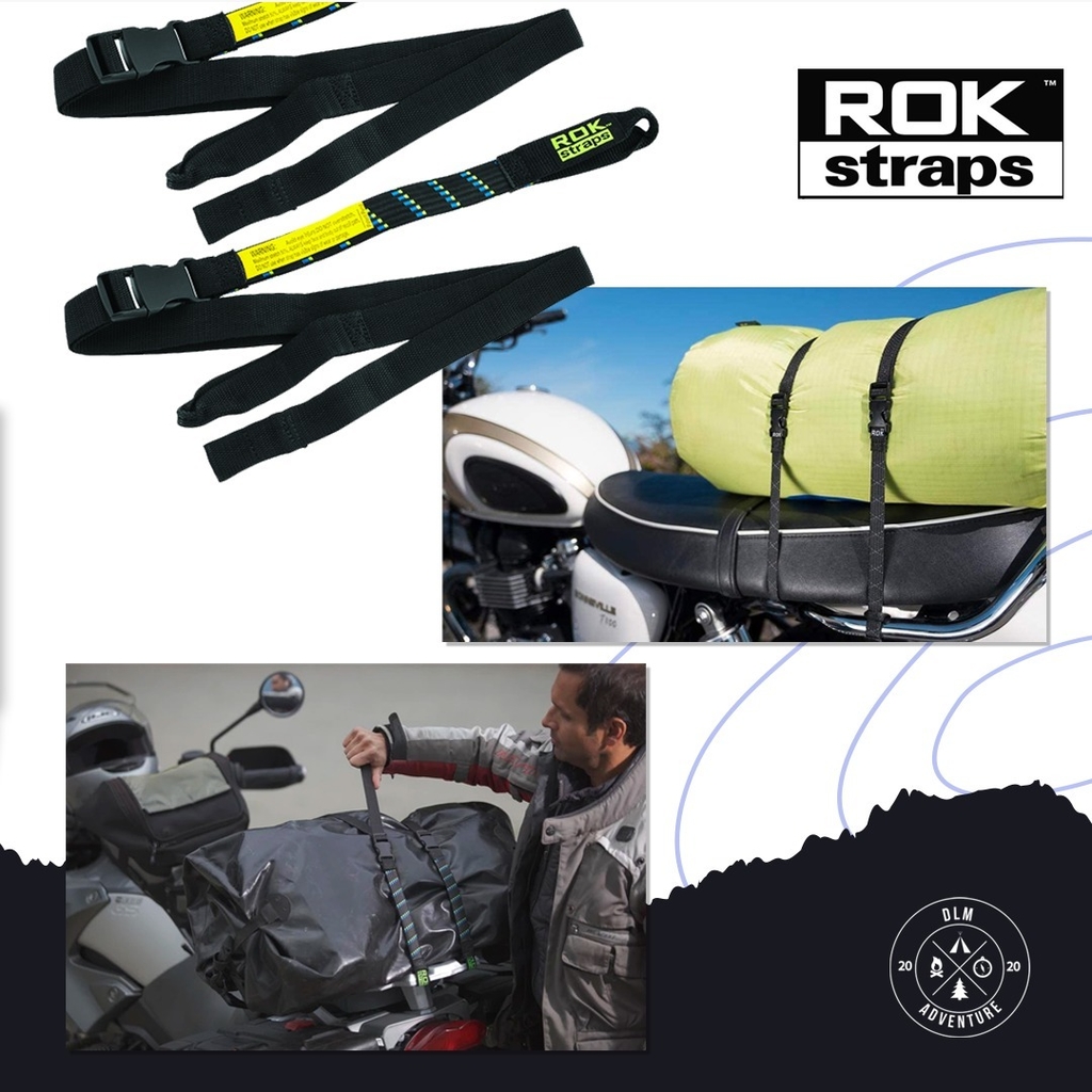 Rok Straps 42" 1060mm zunchos moto regulables - Pack x 2 unidades