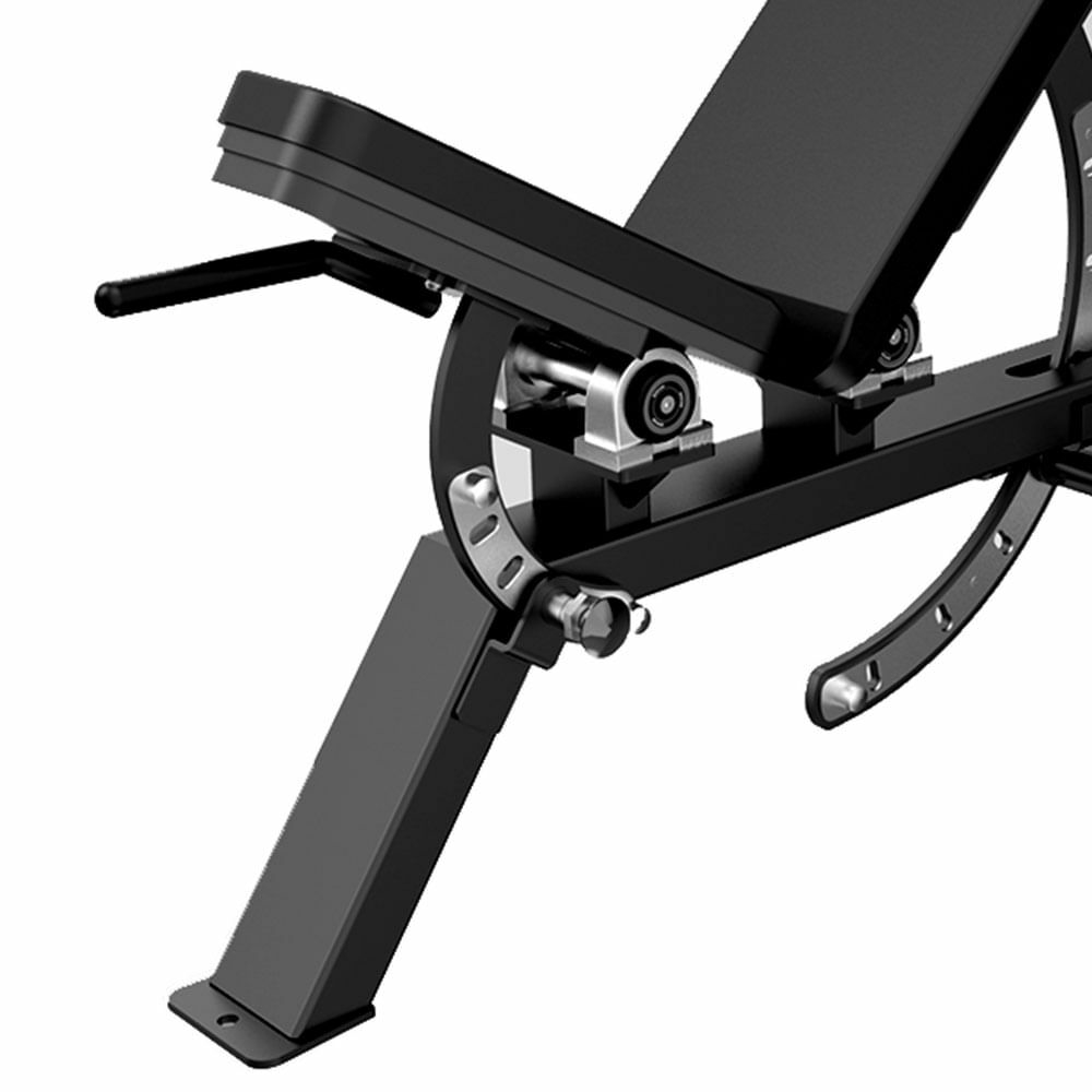 MULTI ADJUSTABLE BENCH CLASSIC PRETO WELLNESS - EM205 - FITNESS LAND