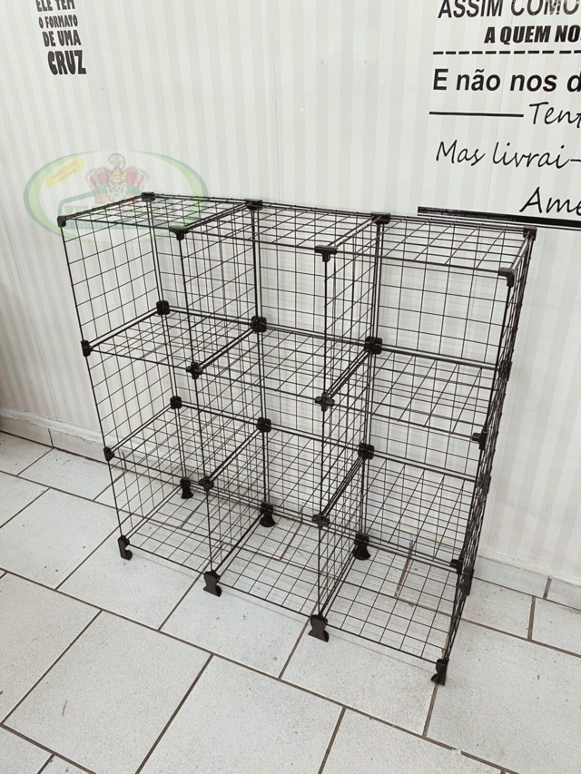 Balcão Aramado Com 9 Nichos 30x30m