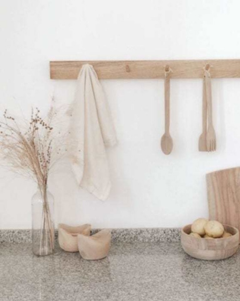 Perchero Listón Horizontal - Comprar en marfil