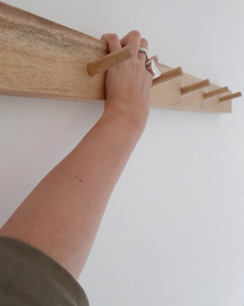 Perchero Listón Horizontal - Comprar en marfil