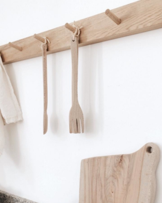 Perchero Listón Horizontal - Comprar en marfil