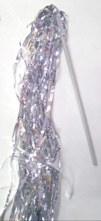 10 PORRAS METALIZADAS COLORES SURTIDOS - Tucotillon