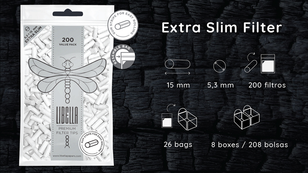 Filtros Libella Extra Slim 5,3mm