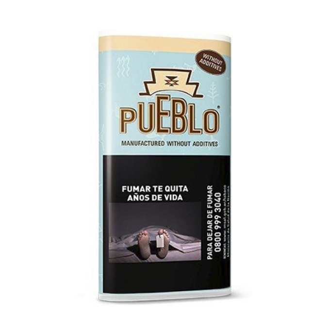 Pueblo Azul Suave 30g - Pack x5 - Tabaco sin aditivos