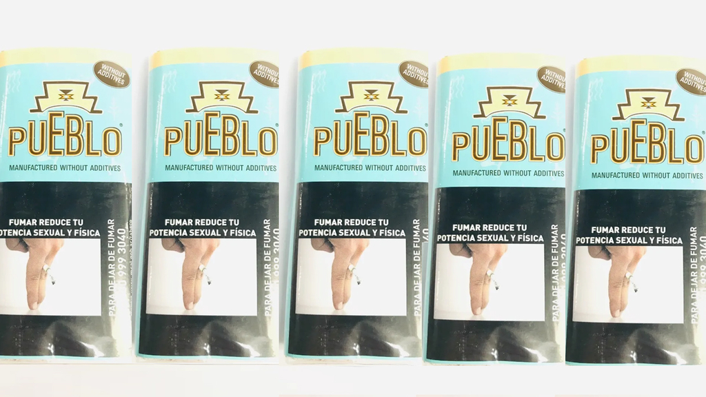 Pueblo Azul Suave 30g - Pack x5 - Tabaco sin aditivos