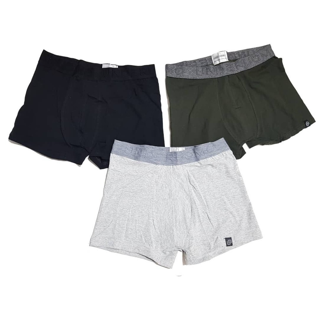 UU2000 - BOXER LISO ALG-LY UNDER UOMO